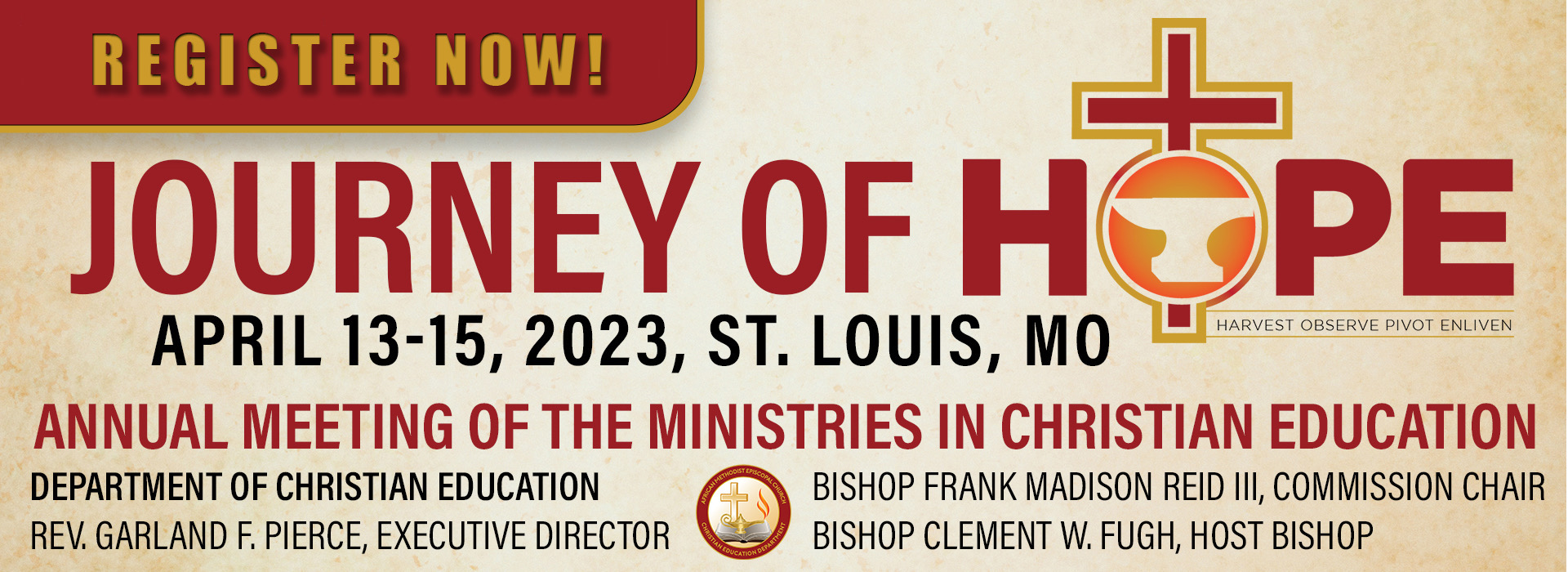 2023 Annual Meeting of the Ministries in Christian Education - AME Church