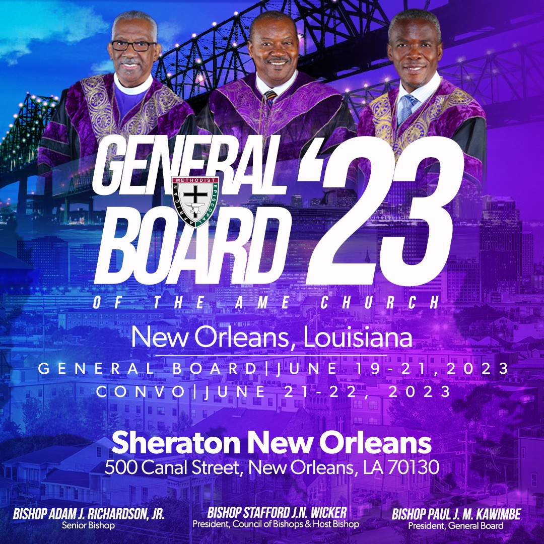 2023 Council of Bishops & General Board Meeting - AME Church