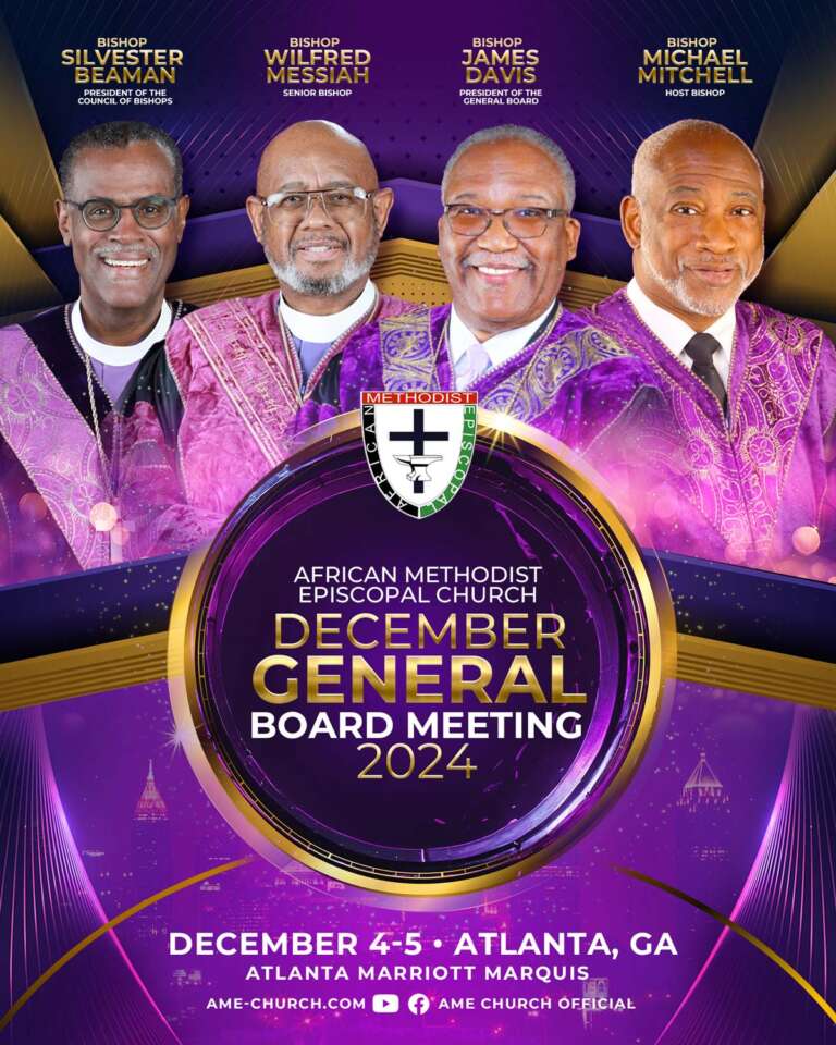 December General Board Meeting 2024 - AME Church